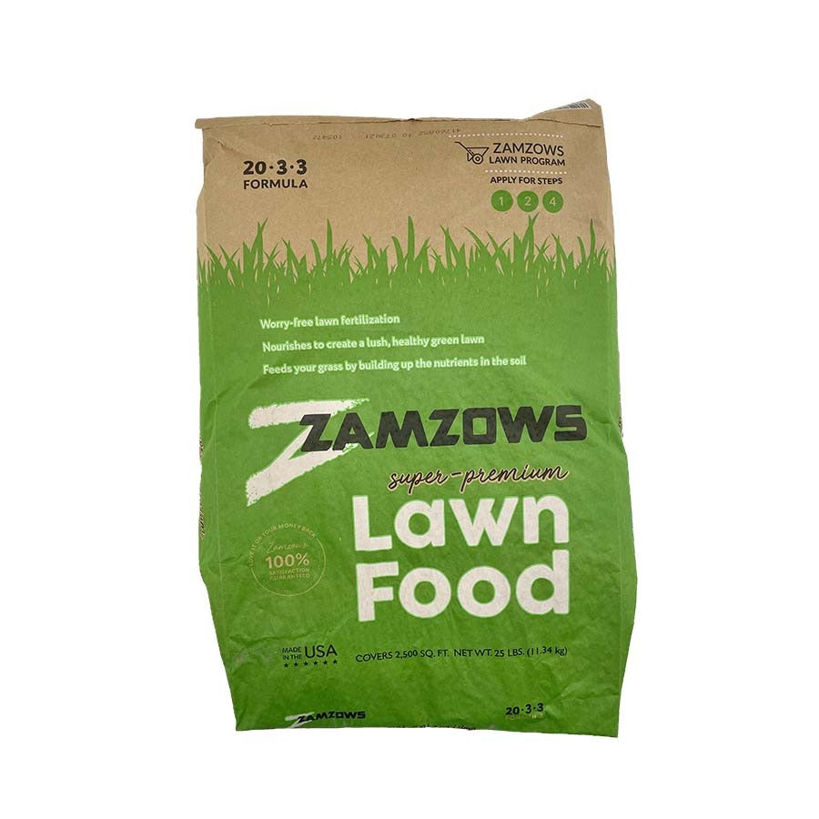 Zamzows Spring and Summer Lawn Food 20-3-3 – Zamzows store