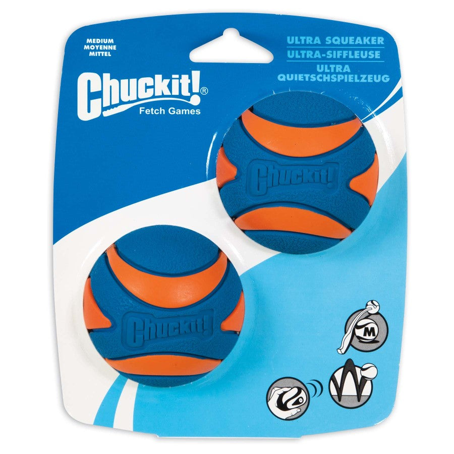 blue chuckit ball