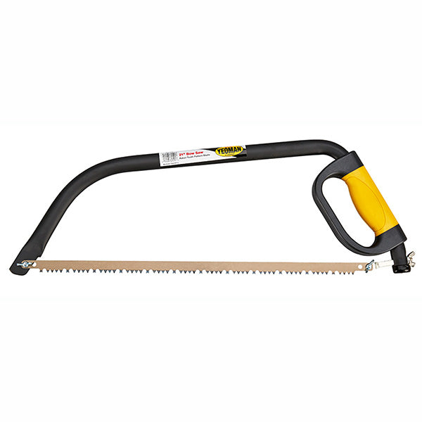 Yeoman Bow Saw Professional Quality Raker-Tooth Pattern Blade 21 IN ...