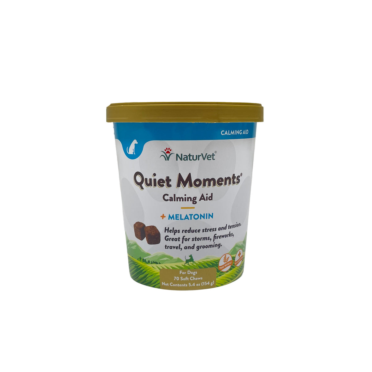NaturVet Scoopables Quiet Moments Calming Aid +Melatonin for Cats 5.5 ...