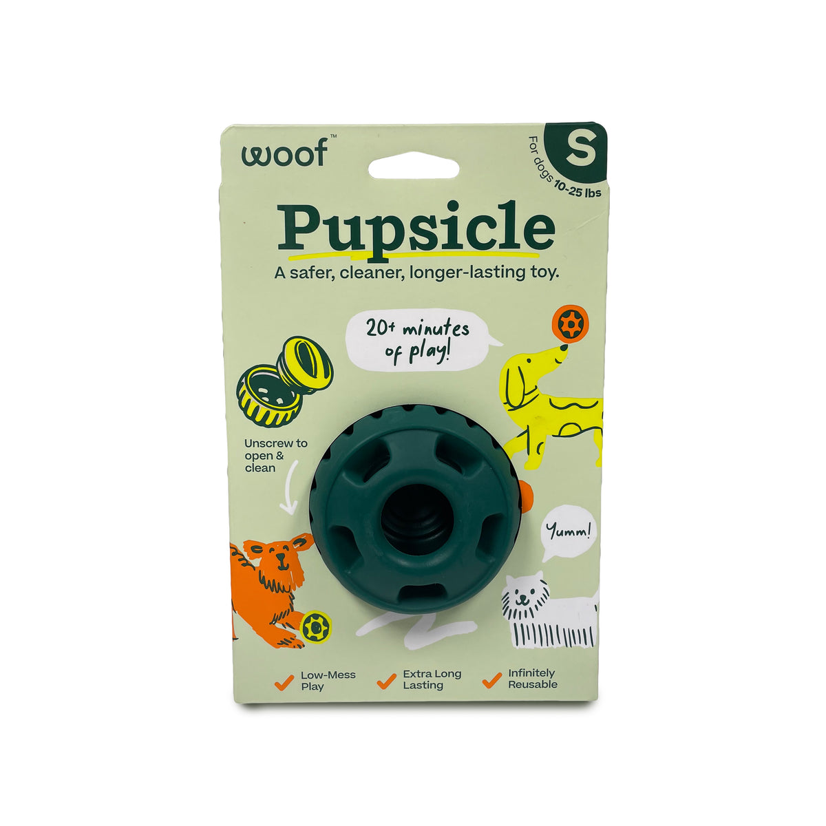 Woof Pupsicle Green SM – Zamzows store